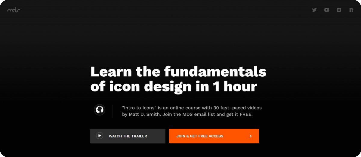 Intro to Icons – изучите основы дизайна иконок